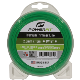 PowerFit 2mm x 15m Twist Premium Trimmer Line