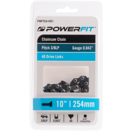 Chainsaw Chain - 10 Inch (254mm) | 3/8LP Pitch | 0.043" Gauge | 40 ...